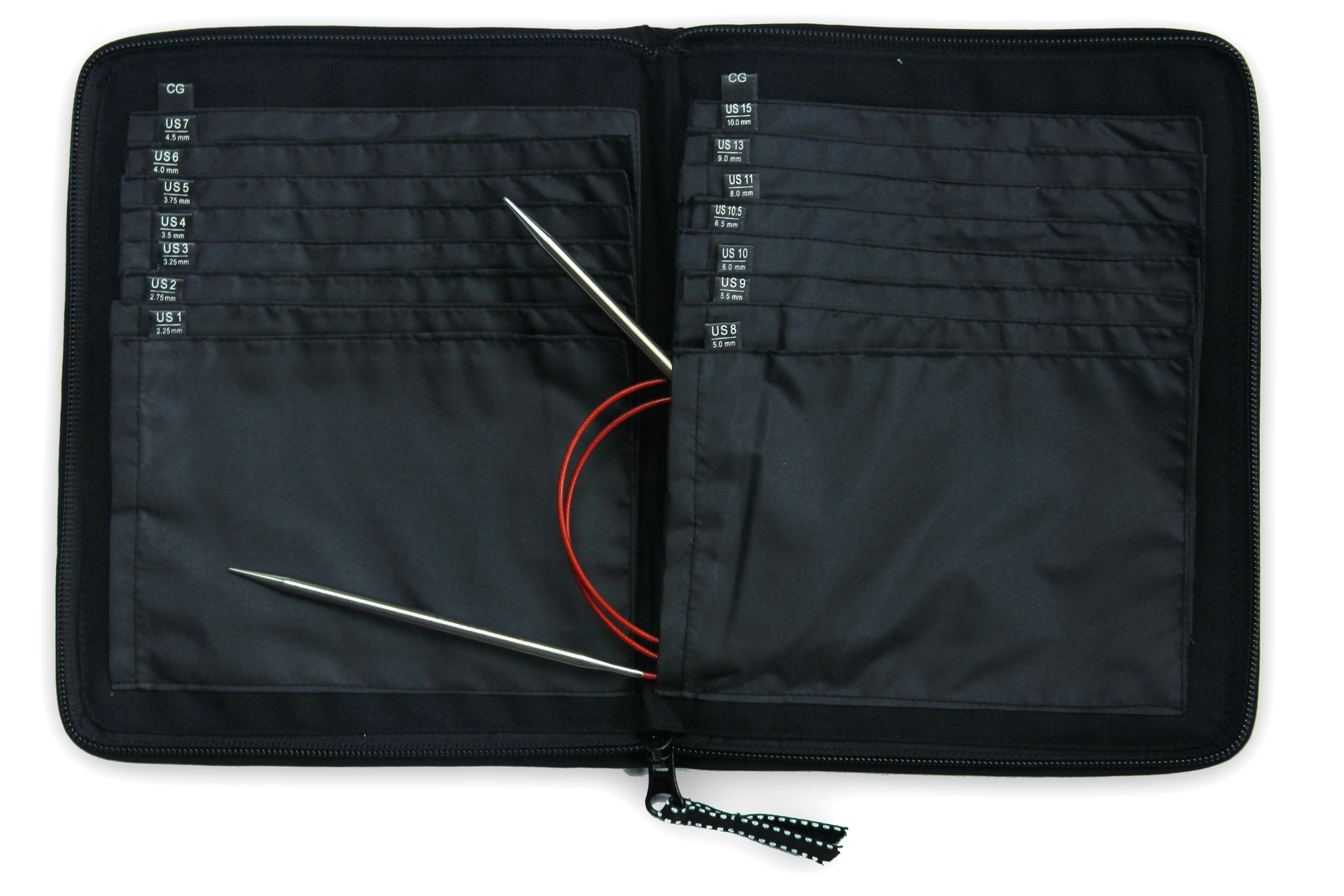 ChiaoGoo Circular Needle Case 9"x7" – Purls of Wisdom